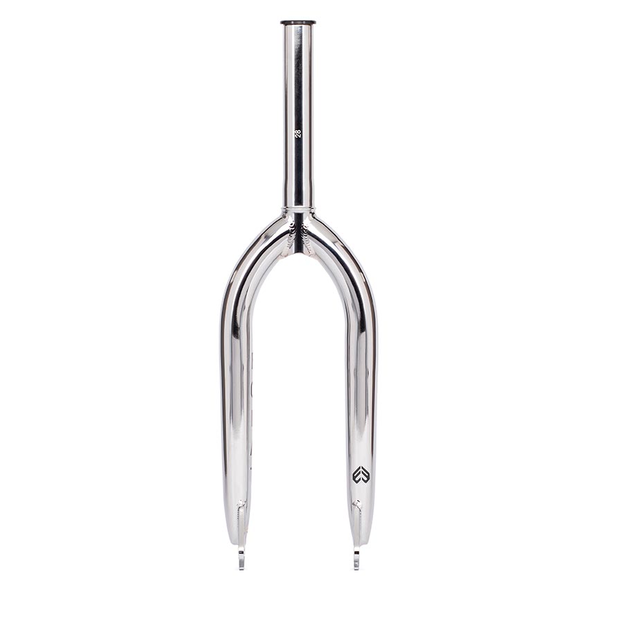 Storm XLT 28 Rigid Fork 20 1-1/8 10x100mm Rake: 28mm Chrome – Bicycle ...