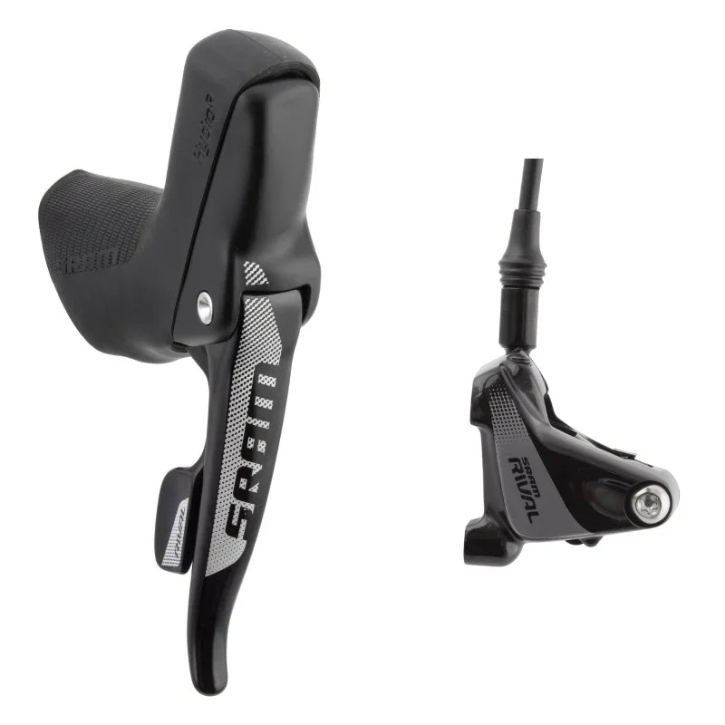 Rival 22 Flat Mount Hydraulic Disc Brake Rear Shifter 1800mm Hose Roto ...
