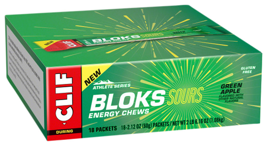 Shot Blocks - Green Apple, Box of 18 – Bicycle Warehouse
