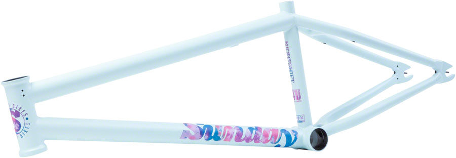 NightShift BMX Frame - 21.25" TT Matte Sky Blue – Bicycle Warehouse
